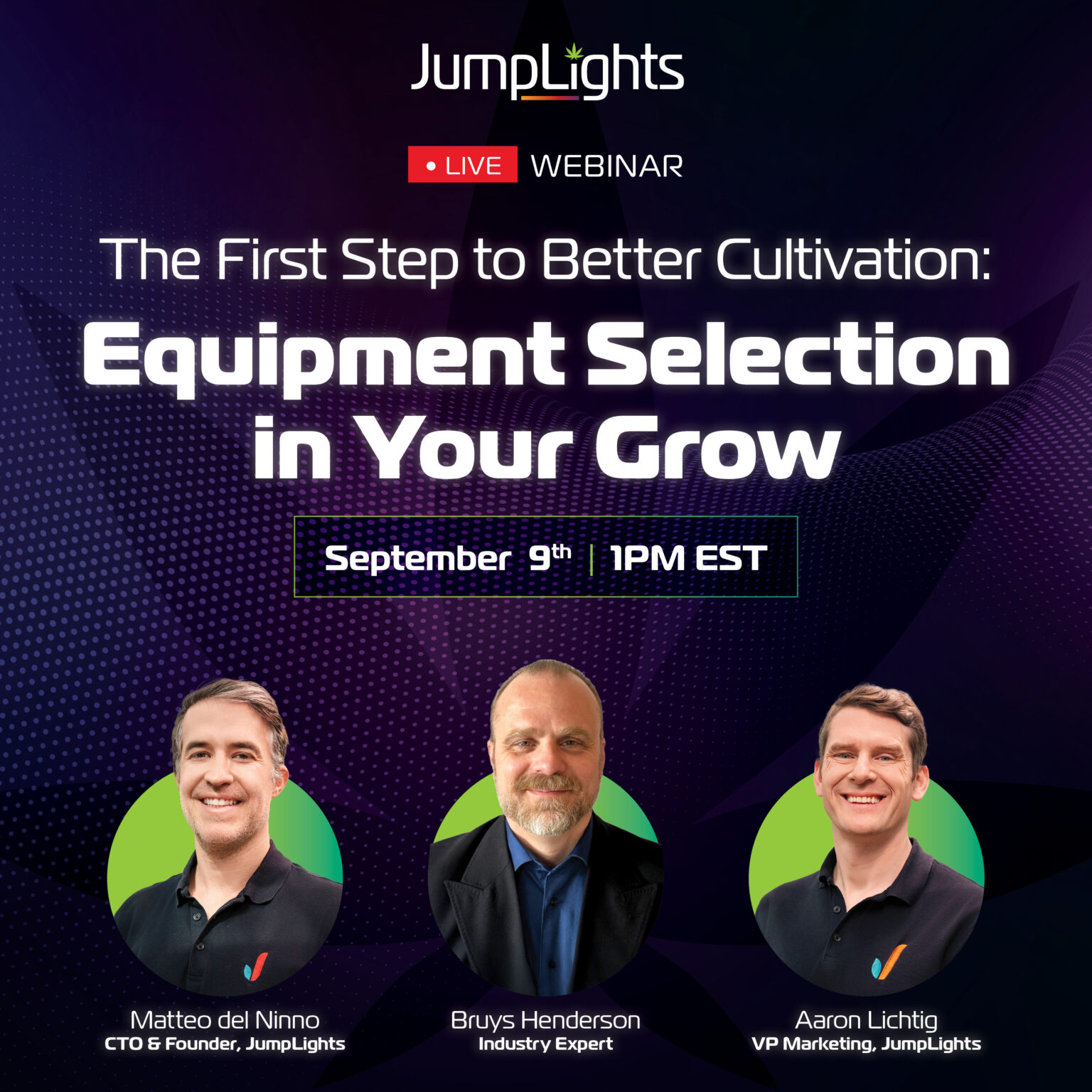 JumpLights® LED Grow Lighting | Indoor and Greenhouse Growing